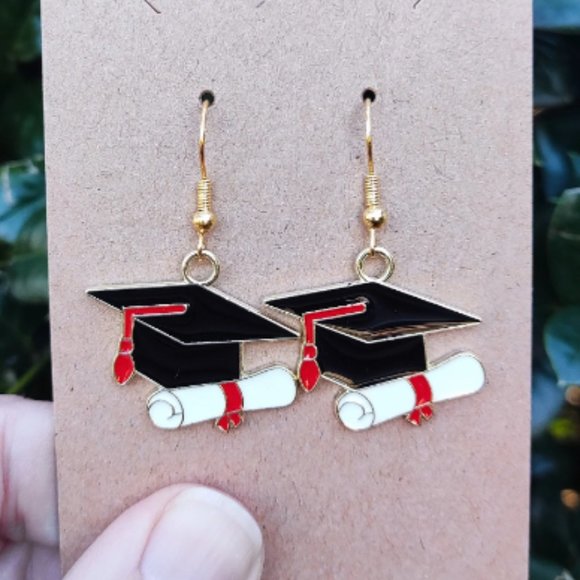 Jewelry | Graduation Cap And Diploma Earrings | Poshmark